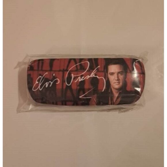 Elvis | Accessories | New Elvis Presley 6 Eye Glass Case Hard Red ...